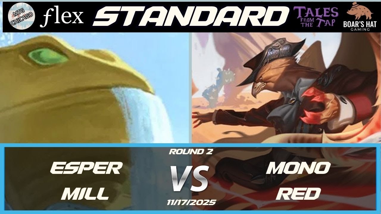 Esper Mill VS Mono Red [MTG Standard Round 2] - YouTube