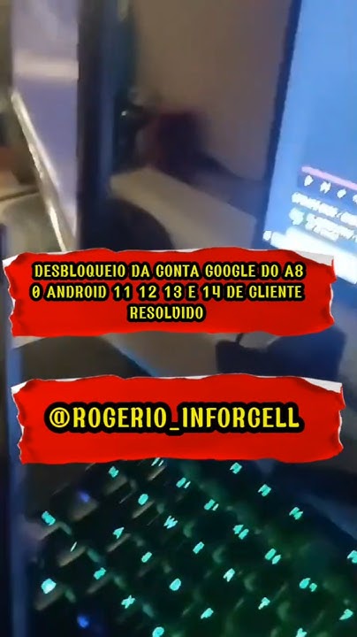 DESBLOQUEIO DE CONTA GOOGLE DO A80 DE CLIENTE RESOLVIDO ANDROID 11 12 13 E 14 - YouTube