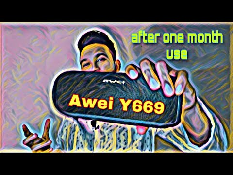 Awei Y669 Bangla Review After One Month | Awei Y669 Bluetooth Speaker ...