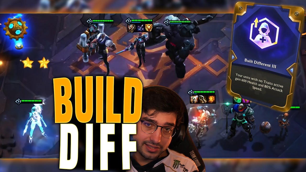 *BUILT DIFF sigue totalmente OP* Jugando SIN sinergias 🤯 TFT Set 6 ...