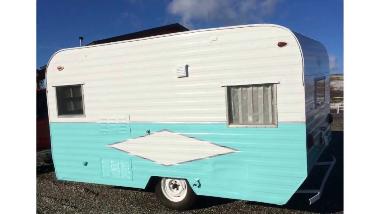 1961 Li'l Hobo 14' Vintage Travel Trailer - YouTube
