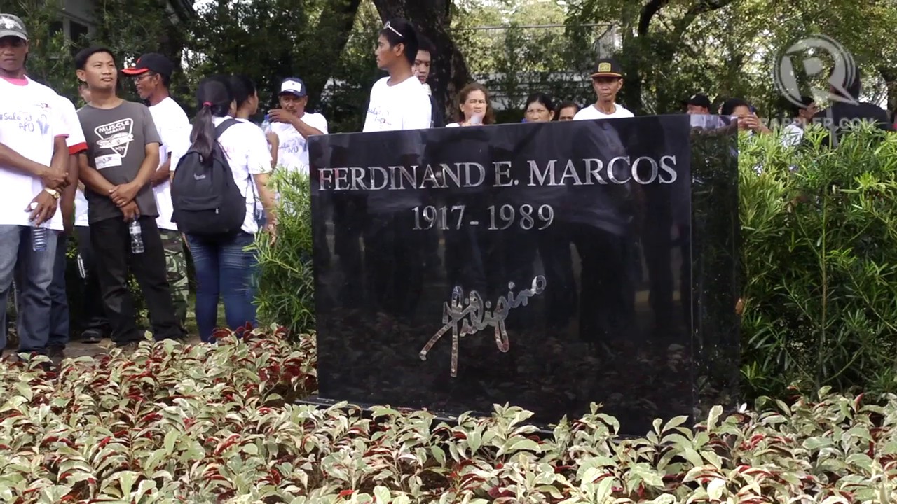 #MarcosBurial: Ferdinand Marcos' grave - YouTube