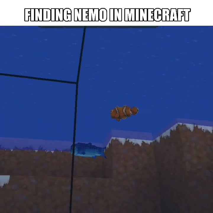 FINDING NEMO IN MINECRAFT - YouTube