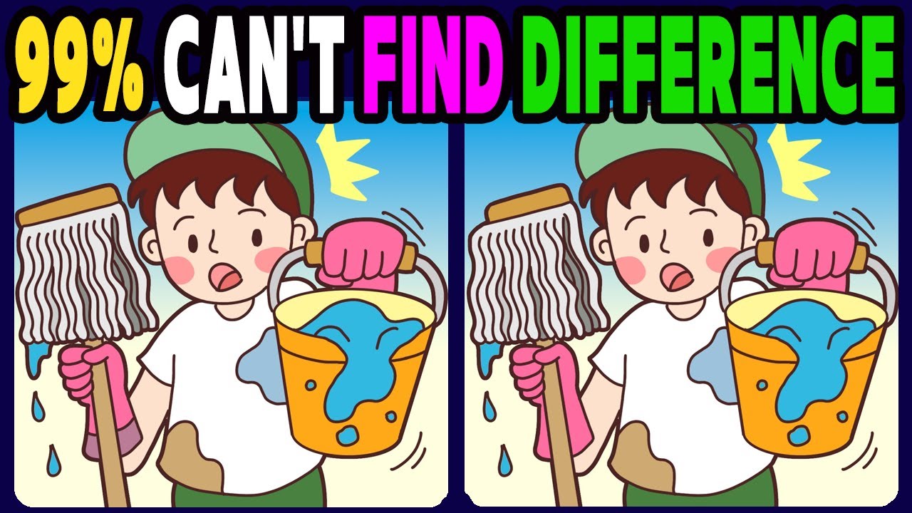 【Spot the difference】99% can't find difference【Find the difference】280 ...