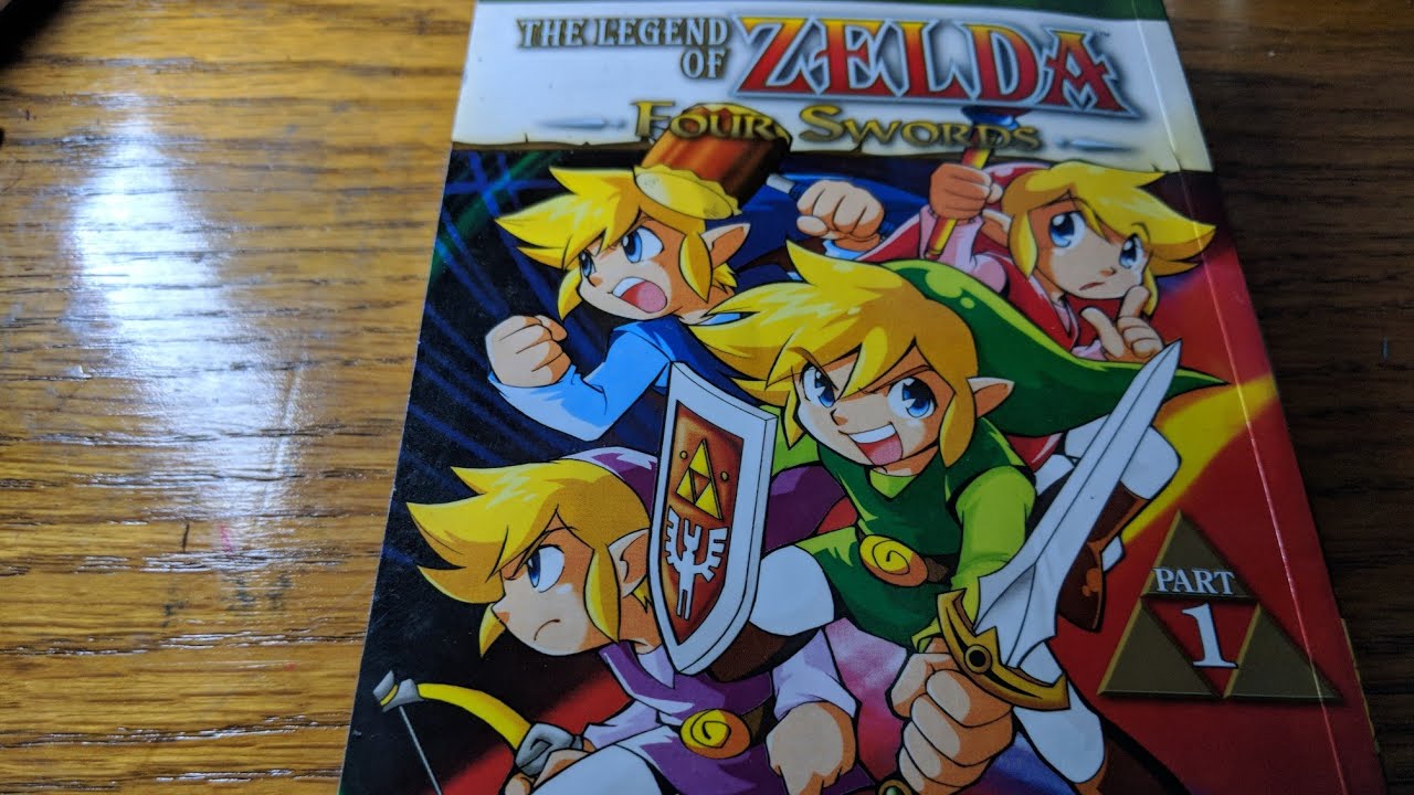 Legend of Zelda: Four Swords- Quick Comic Review - YouTube