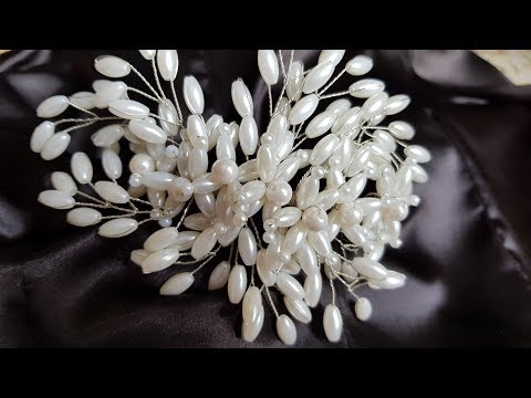 Boncuktan Gelin Tacı Yapımı - DIY Bridal Hair Vine