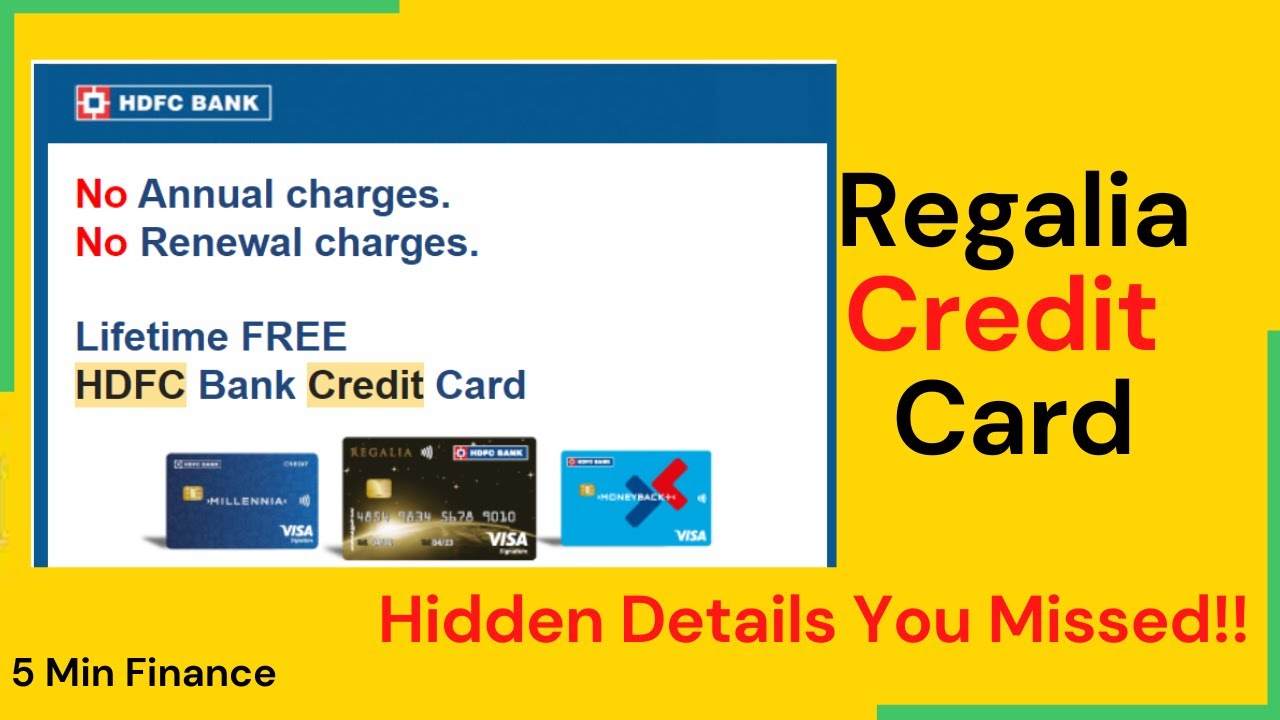 HDFC Regalia Credit Card Lifetime Free See This Before You Buy hdfc-regalia-credit-card-lifetime-free-see-this-before-you-buy