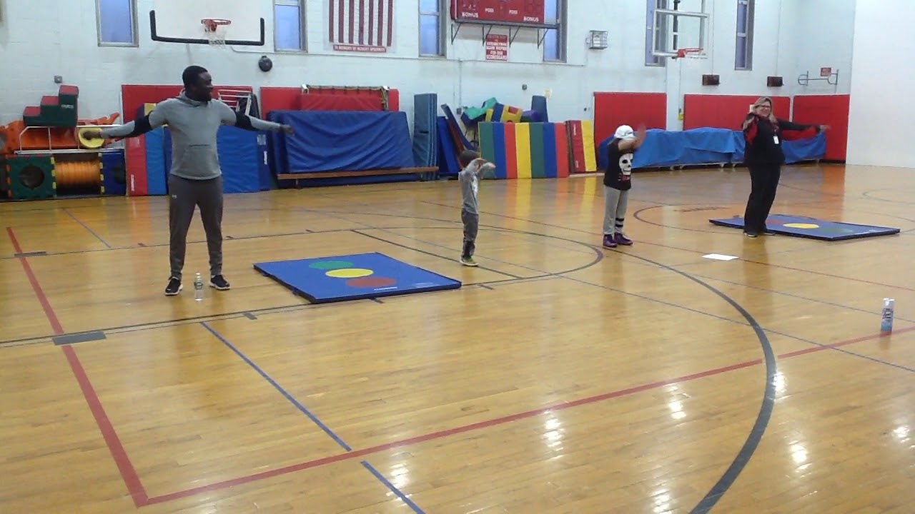 Parent/Child Exercises - Shoulder Stretches - YouTube