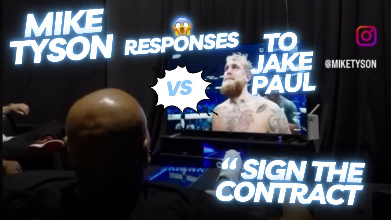 Mike Tyson 😱Watched Jake Paul knock out Mike Perry!! (Highlights - YouTube