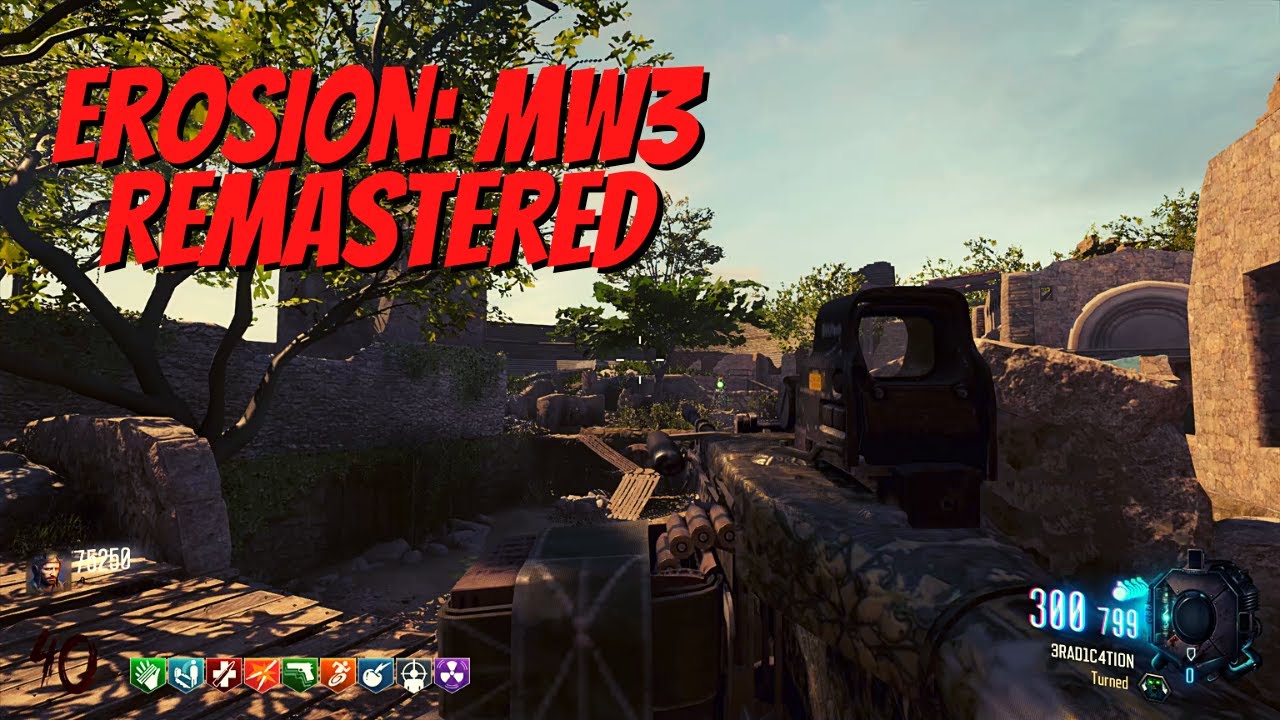 Erosion: MW3 Remastered | CUSTOM MAP Zombies | Call Of Duty Black Ops 3 ...