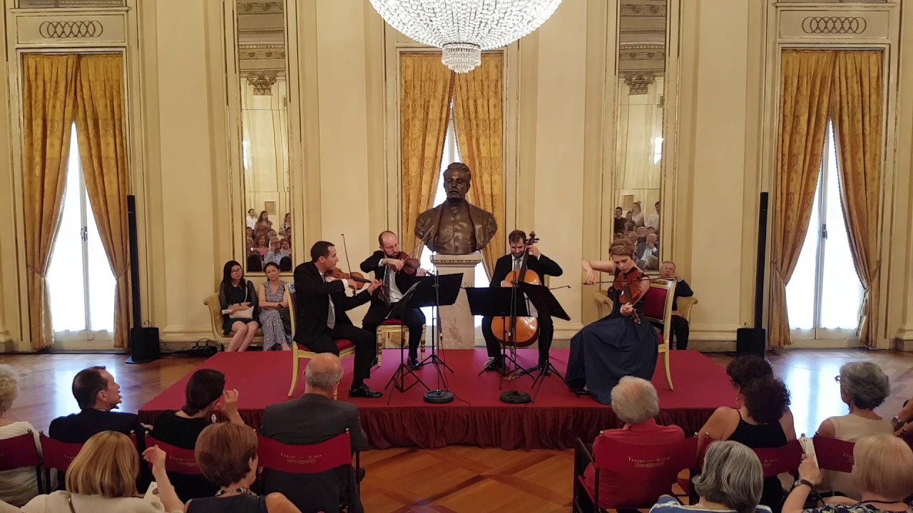 C. DEBUSSY - STRING QUARTET IN G MINOR OP.10 - 3) Andantino, doucement ...