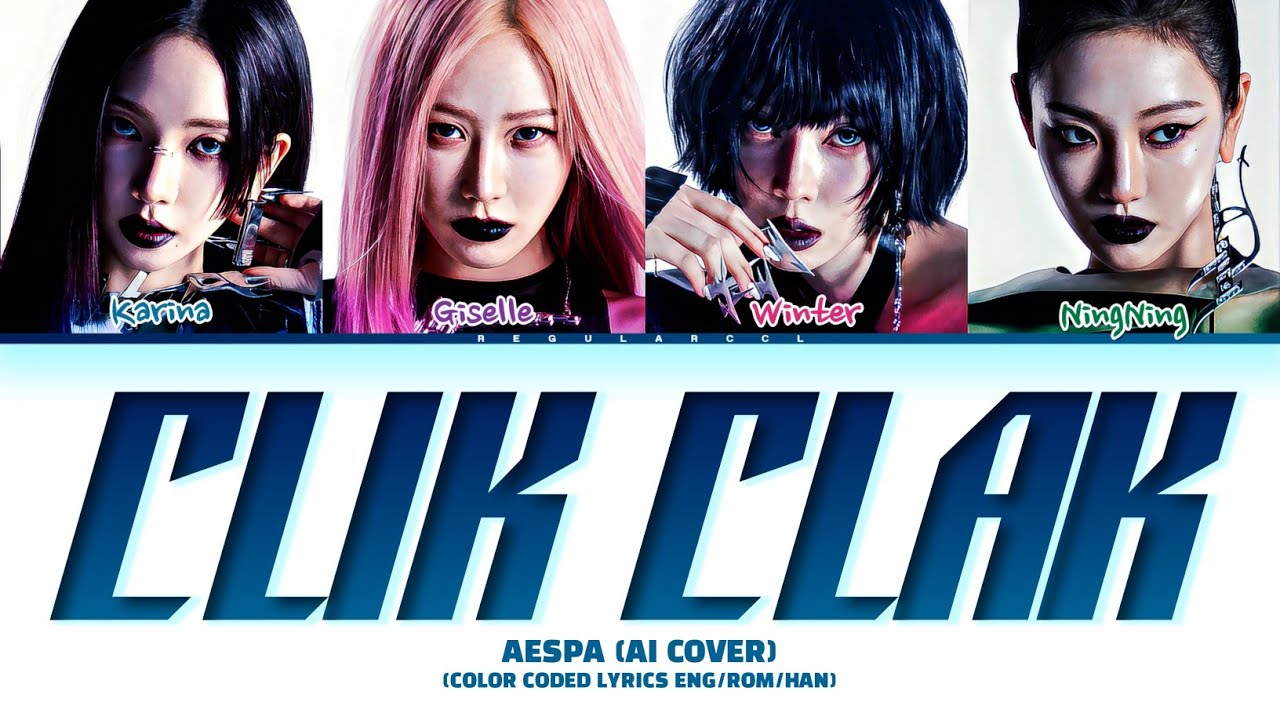 [AI COVER] AESPA 'Clik Clak' lyrics (by BABYMONSTER) (Color coded ...