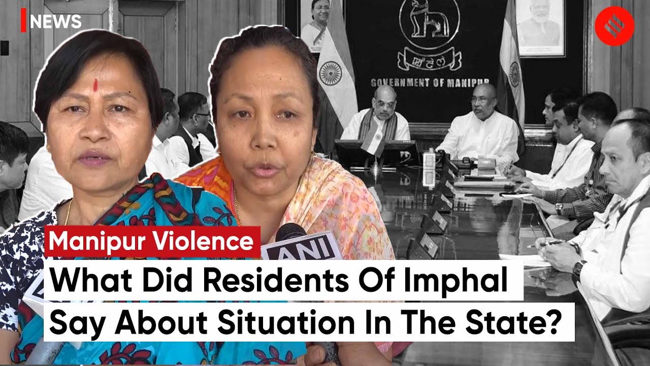Manipur Curfew Relaxed For A Few Hours In Areas Of Imphal, People ...