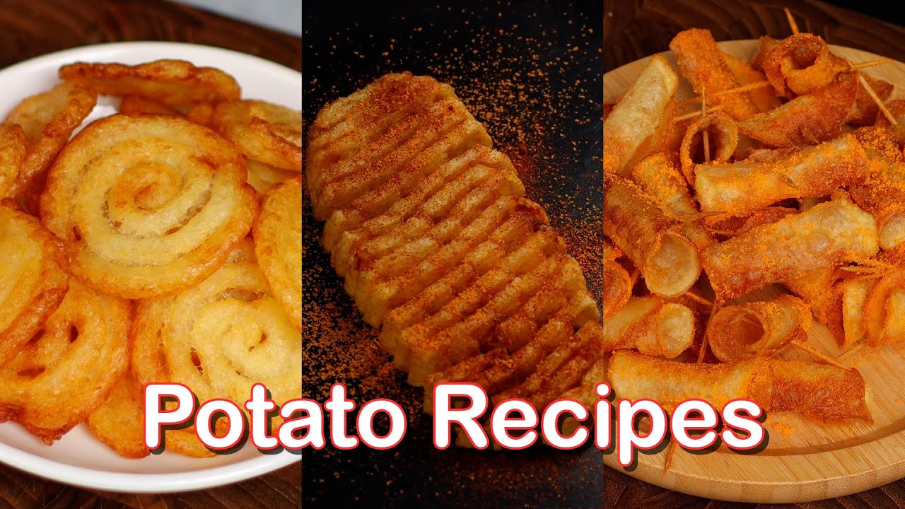 How to Make Crispy Potato Swirls at Home! - YouTube