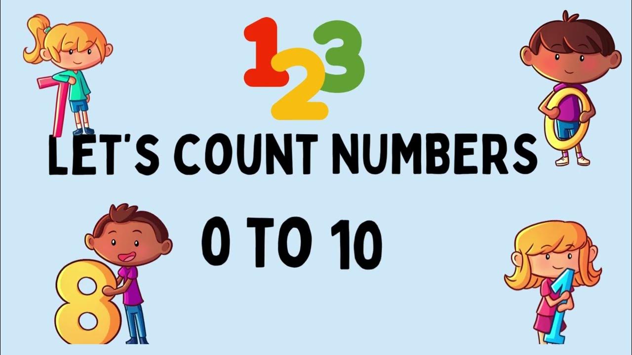 Learning Numbers 0-10 | Lets learn to count Numbers 0 to 10 | Numbers 0 ...