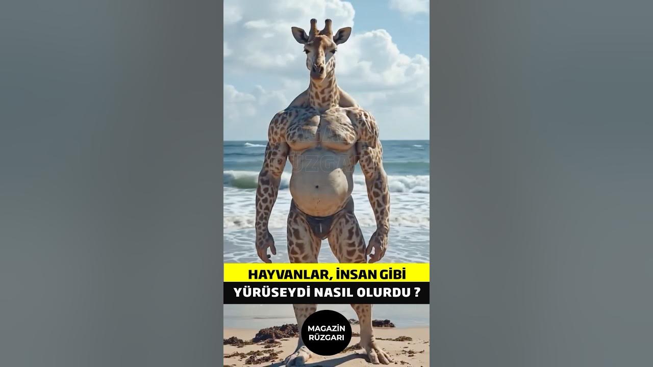 Hayvanlar da İnsanlar Gibi Yürüseydi Nasıl Bir Görüntü Oluşurdu ? - YouTube