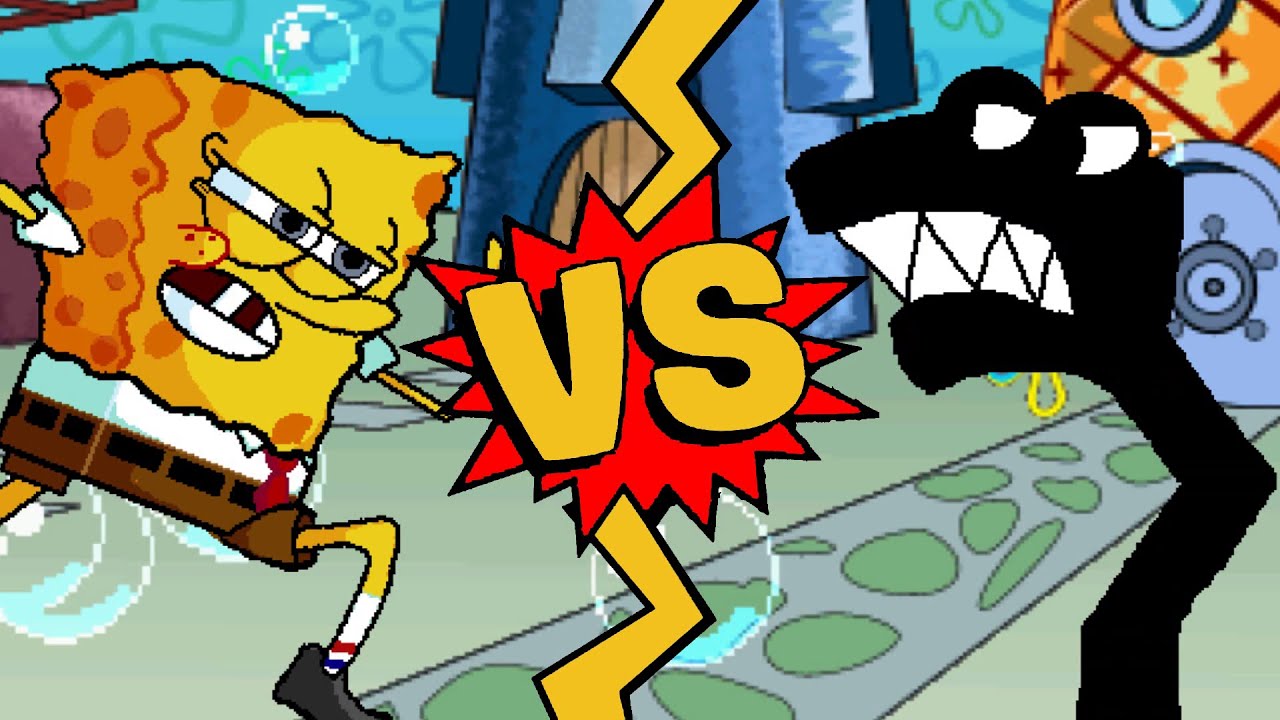 M.U.G.E.N Battles | SpongeBob vs F | SpongeBob SquarePants vs Alphabet ...