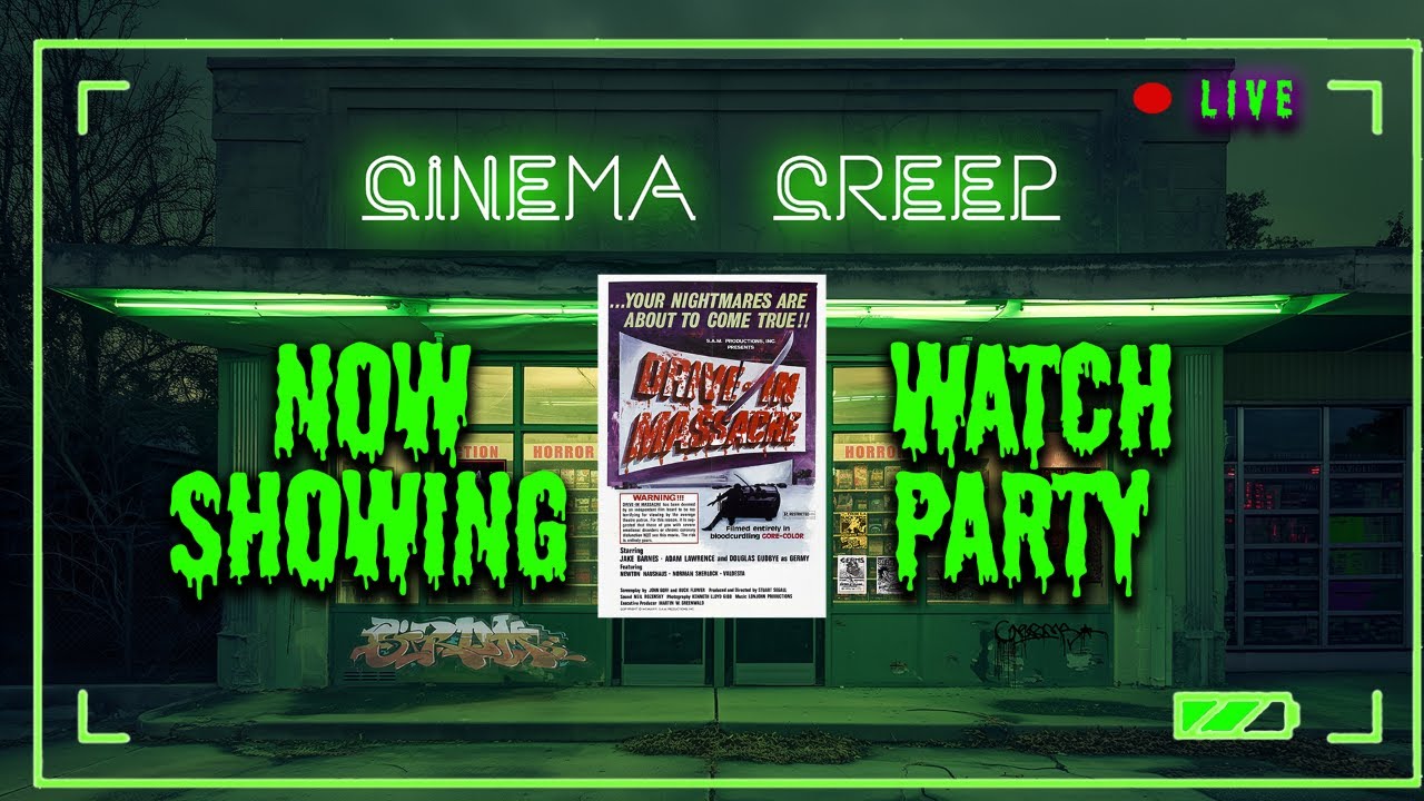 Horror Watch Party-1976 Drive In Massacre - YouTube
