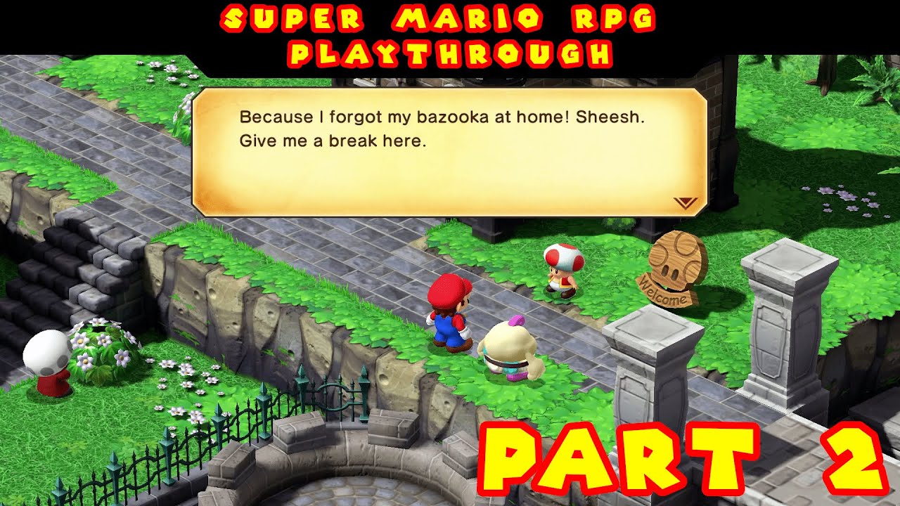 Where Did Toad Get That??? | Super Mario RPG(Part 2) - YouTube