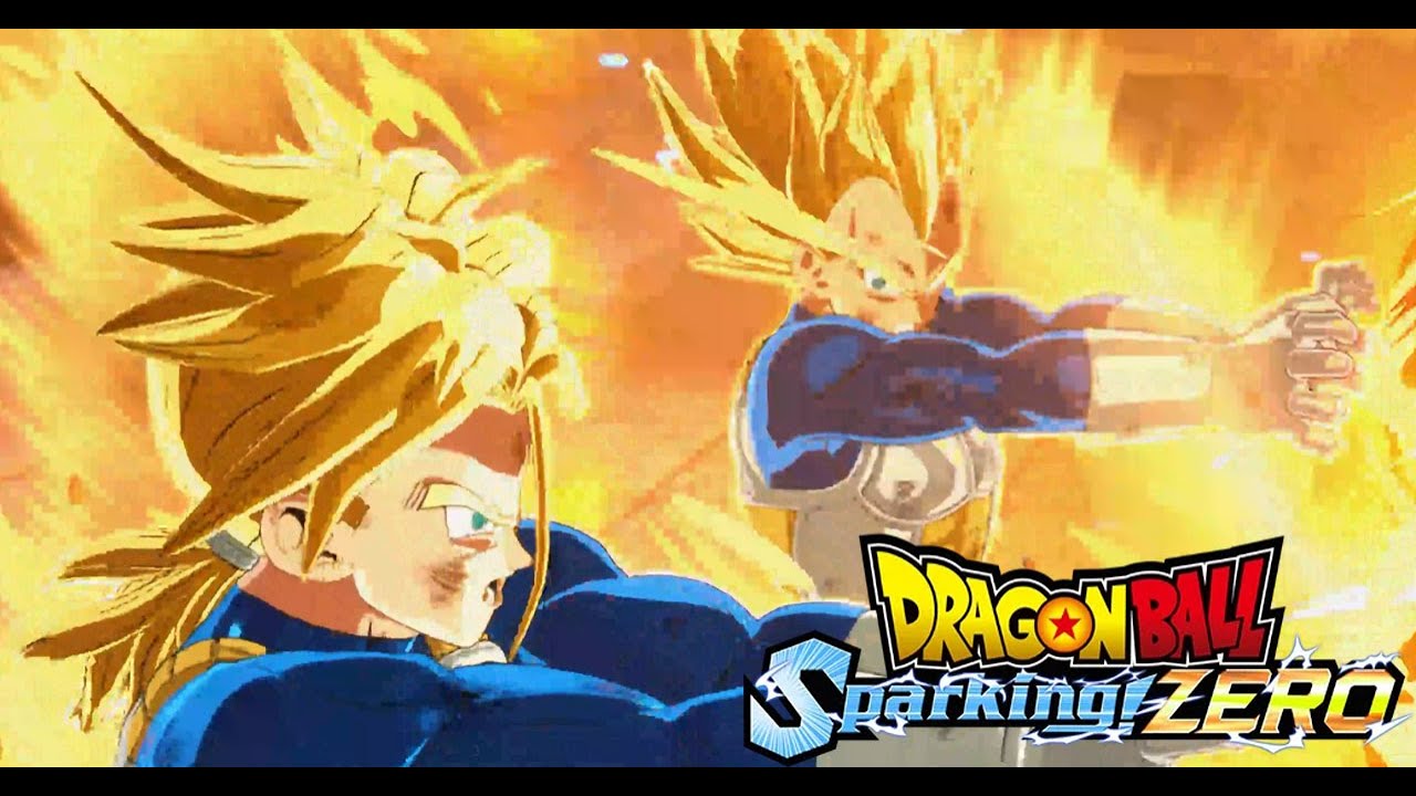 Vegeta and Trunks Father Son Final Flash Dragon Ball Sparking Zero What ...