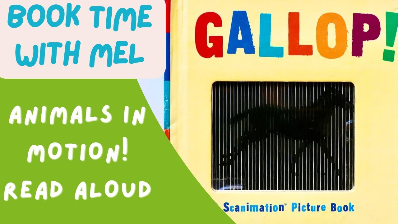 Scanimation Picture Book - Gallop! ~Read Aloud - YouTube