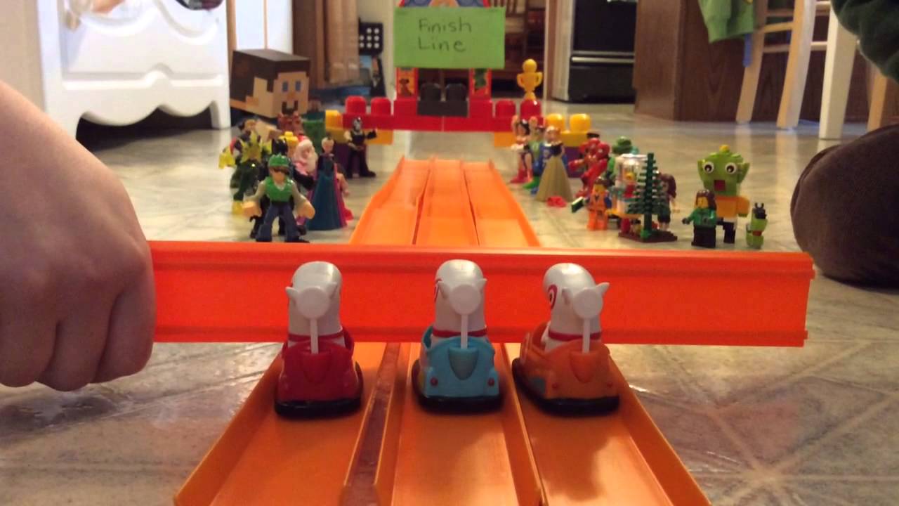Target Gift Card Bullseye Dog Bumper Car Challenge - YouTube