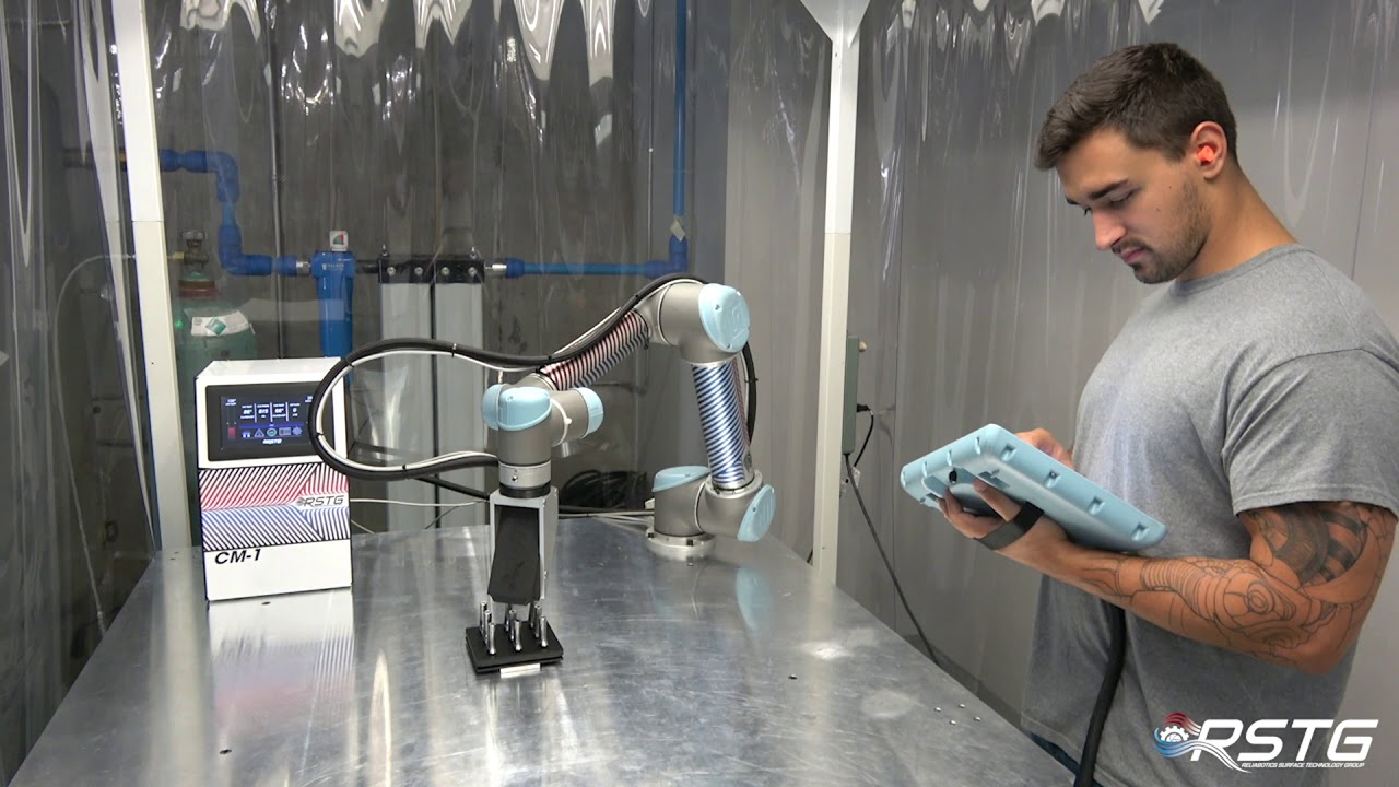 RSTG CM-1 CO2 Cleaning Medical Parts - YouTube