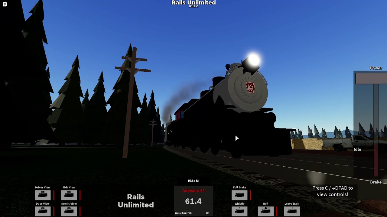 Roblox rails unlimited derailing trains read description for time skips ...