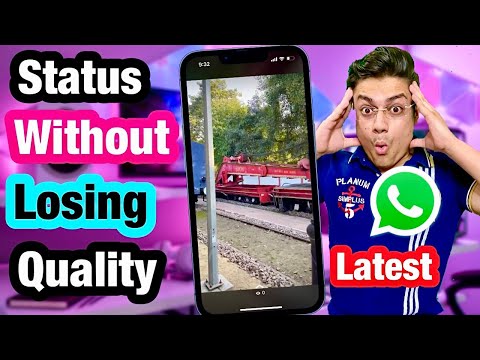 How to upload WhatsApp status without losing quality in iPhone