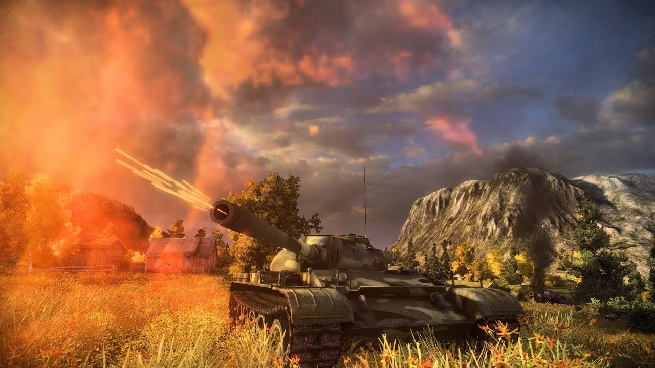 World of Tanks » T-54 On the Fjords, 2 251 exp. - YouTube