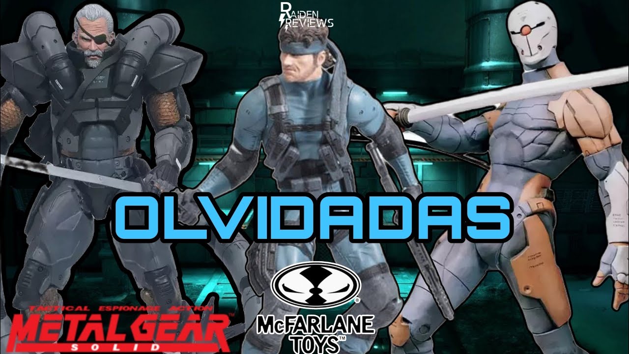 CUANDO MCFARLANE HIZO FIGURAS DE METAL GEAR SOLID - YouTube