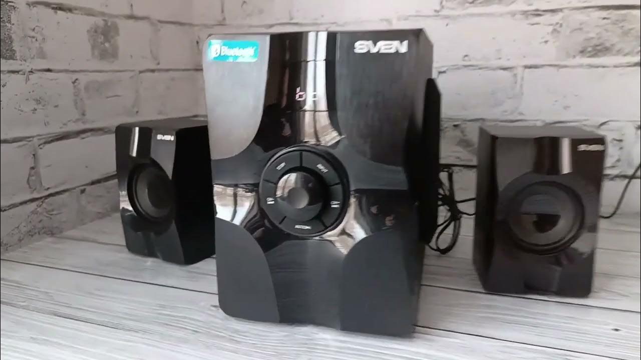 Акустическая система 2.1 SVEN MS-315 - YouTube