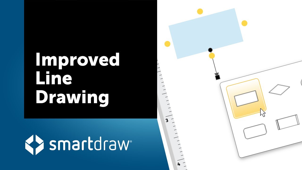 Easier Line Drawing Extends SmartDraw's Automation - YouTube