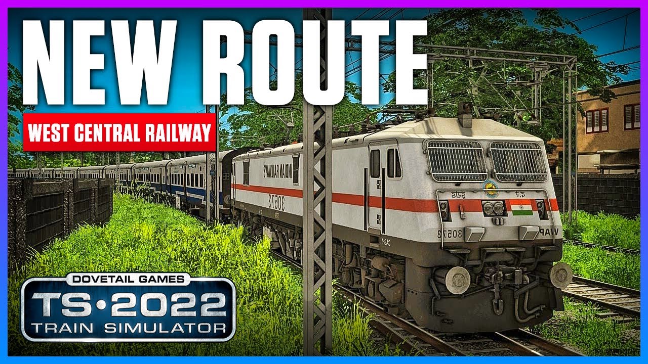 NEW ROUTE IN RAILWORKS WCR 13201 PATNA MUMBAI LTT JANTA EXPRESS new-route-in-railworks-wcr-13201-patna-mumbai-ltt-janta-express
