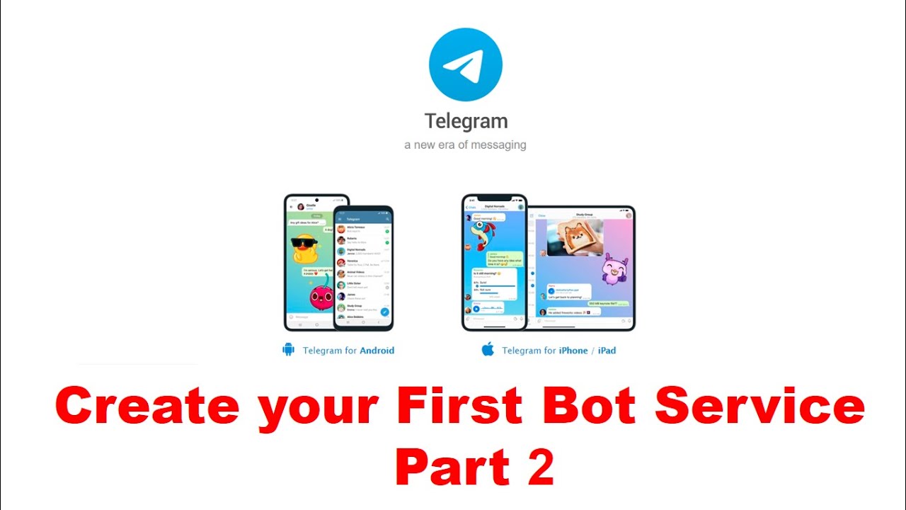How to Create Your First Telegram Bot service - أنشأ التليجرام بوت ...