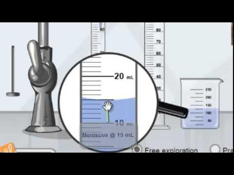 Tools of Measurement: Graduated Cylinder and Triple Beam Balance - YouTube