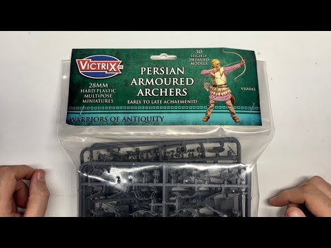 Let’s Look at Victrix Persian Armoured Archers | Plastic Miniature ...
