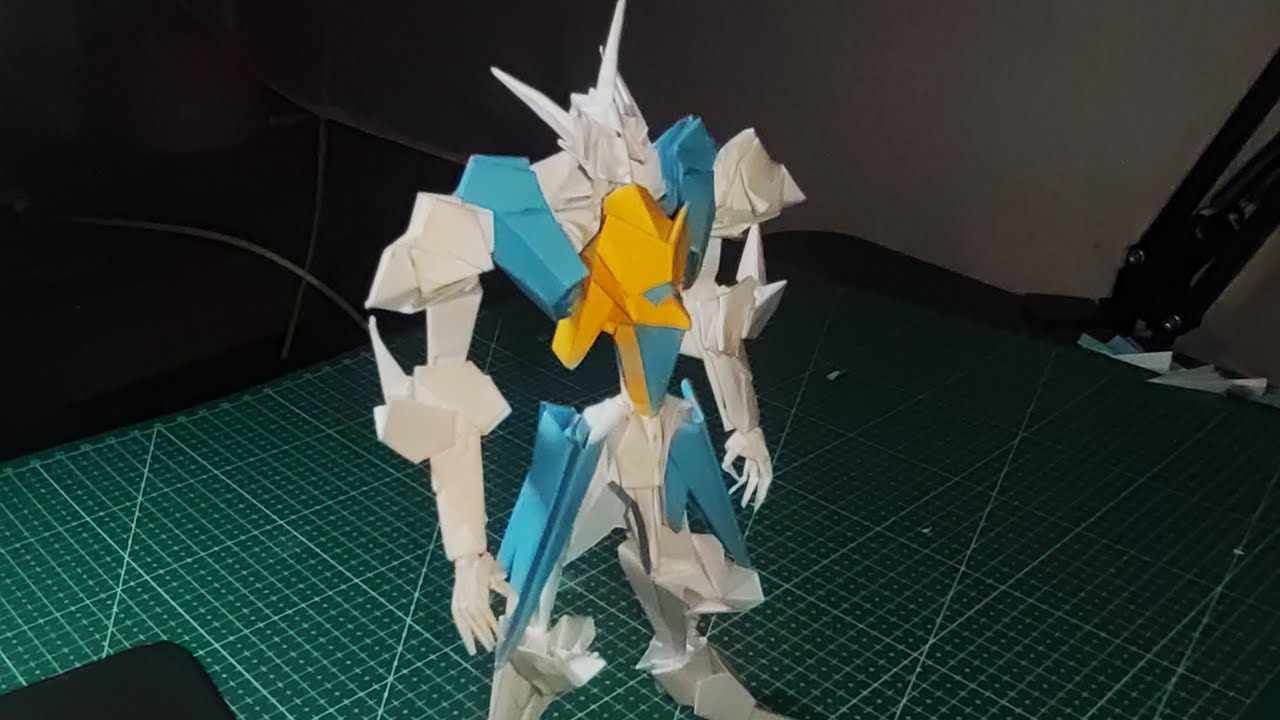Hướng Dẫn Gấp Origami Gundam Mẫu LH-001 – Đẹp Mà Dễ! - YouTube