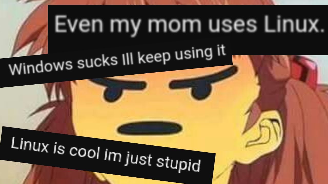 Linux and Windows Users Trolling Themselves - YouTube