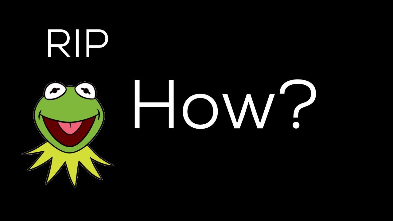 How did Kermit the frog really died? - YouTube