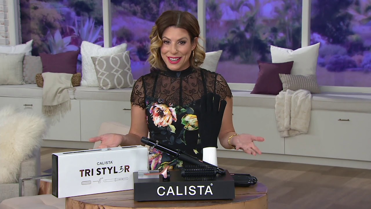 Calista TriStyler 3-in-1 Heated Styling Tool on QVC - YouTube