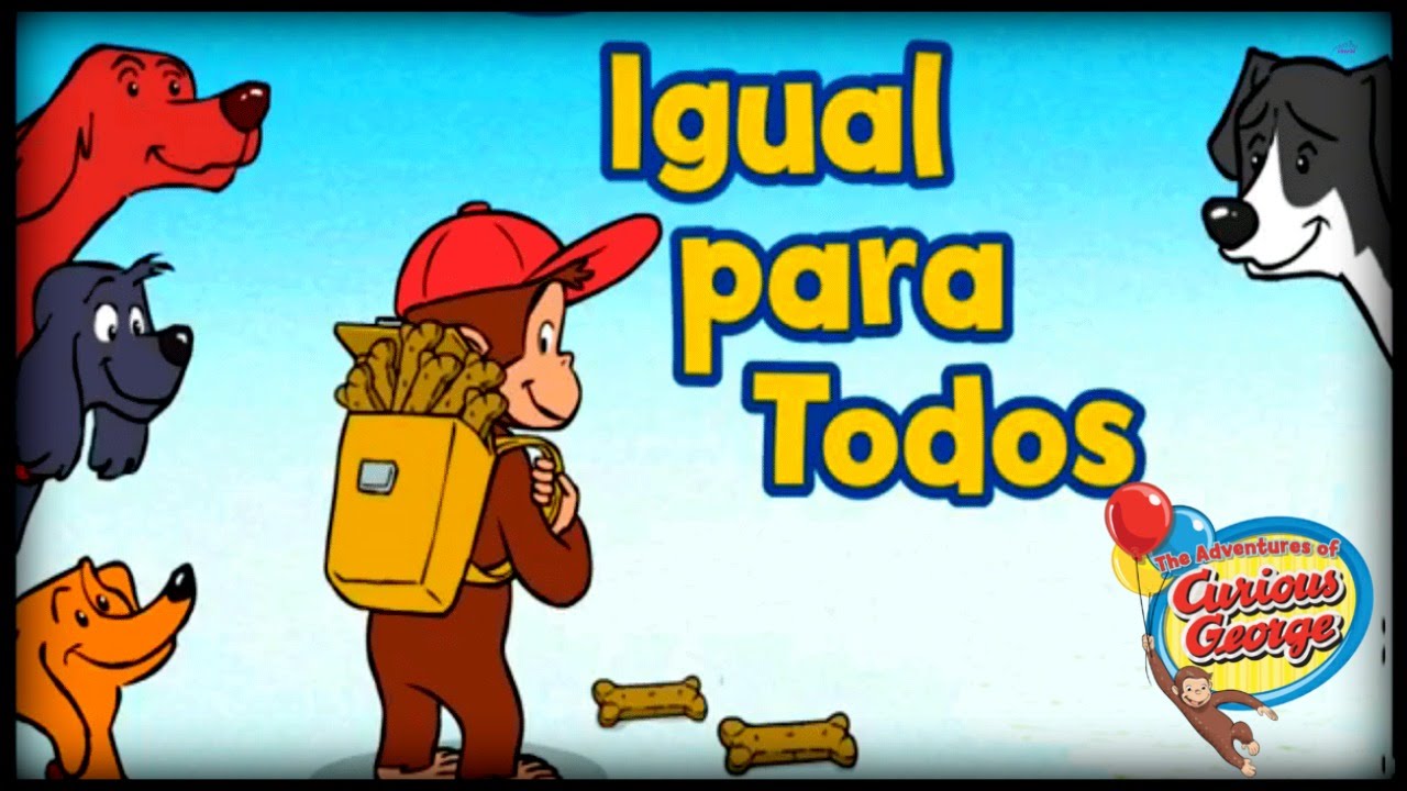 Curious George / Jorge el Curioso Igual Para Todos Juego Educativo Para ...