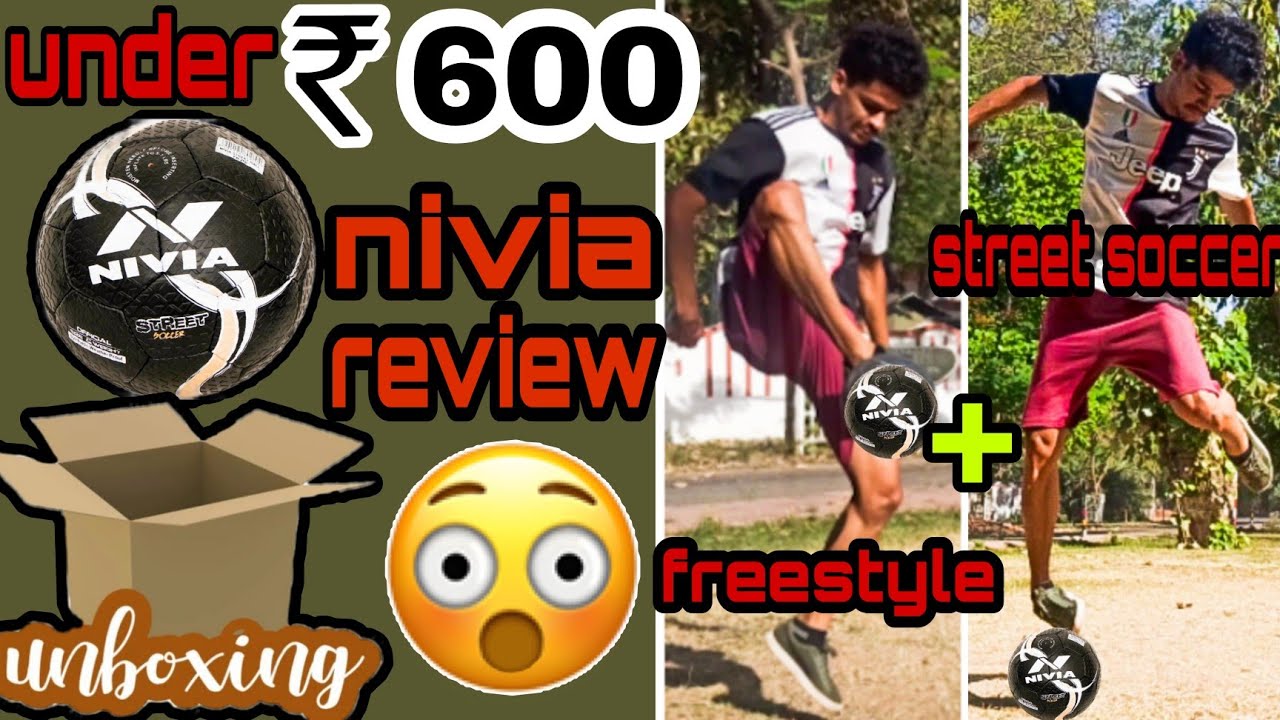 Best budget Football for street soccer + freestyle | nivia Street ...