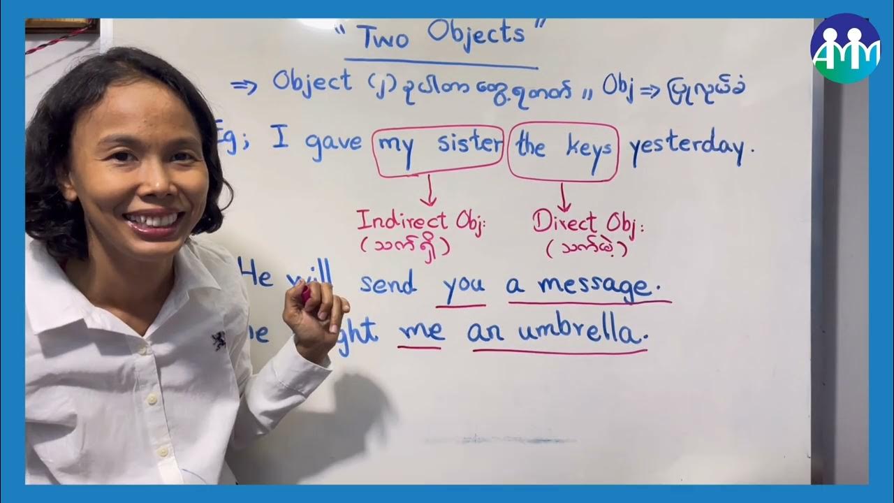 🌟 Verbs With " Two Objects " 🌟 - YouTube