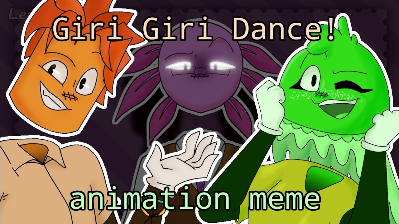 GIRI GIRI DANCE ANIMATION MEME | KinitoPet | Sam and Jade - YouTube