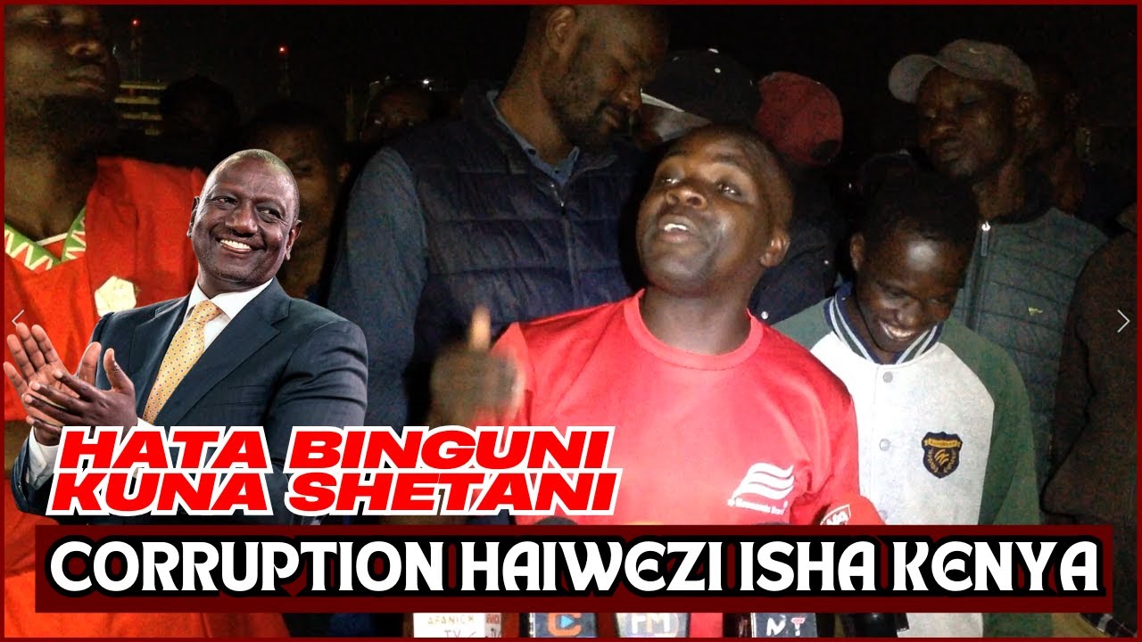Kimbikimbi at it Again! 'Corruption Haiwezi Isha Kenya Hata Binguni ...