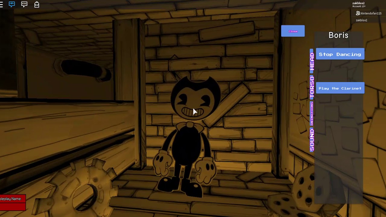 Roblox BENDY AND THE INK MACHINE - YouTube
