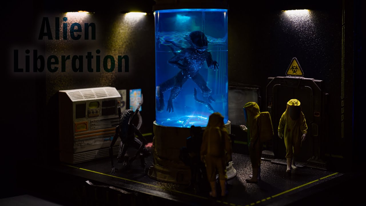 Alien Romulus Diorama - YouTube