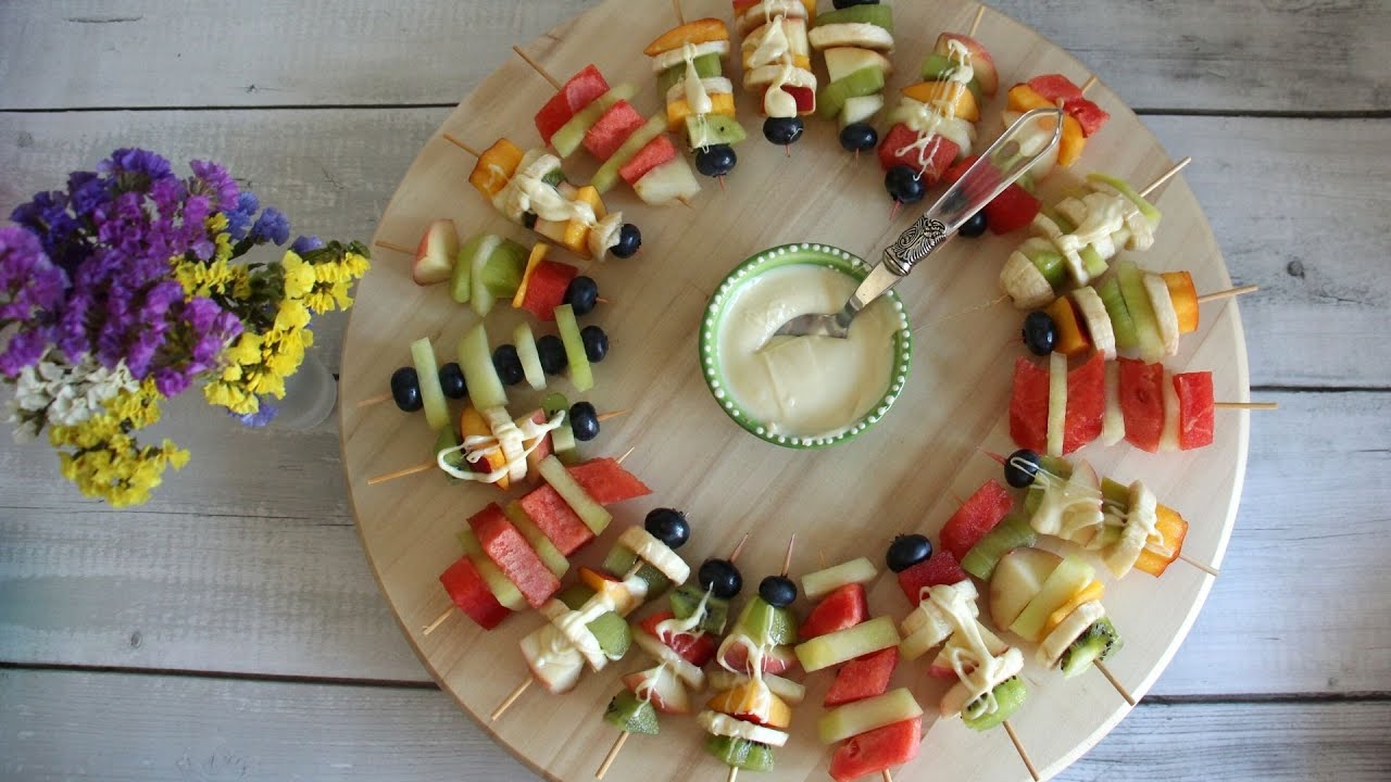 Frigărui de fructe - delicioase și colorate ️ - YouTube