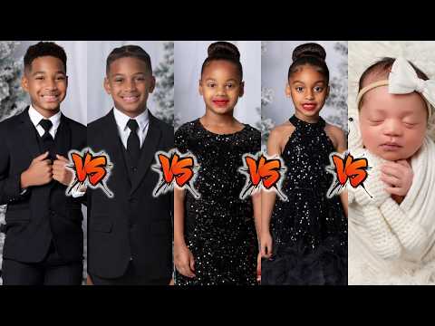 DJ VS Kyrie VS Nova VS Ayla VS Giana (The Prince Family) Glow Up Transformation ⭐ From Baby To 2026